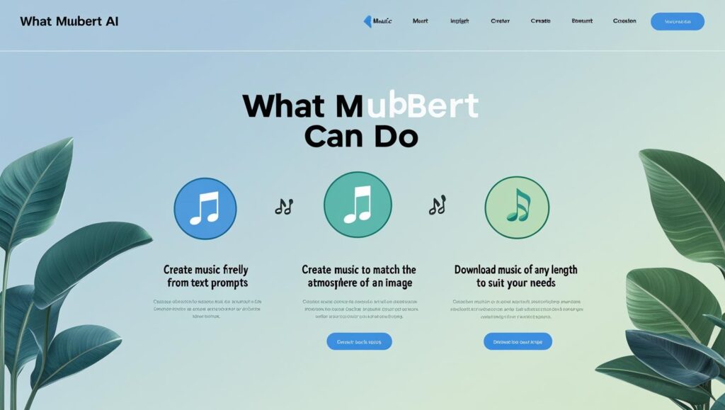 話題の音楽生成AI【Mubert】とは？ 使用方法や利用料金・活用事例まで徹底解説！ | AInformation